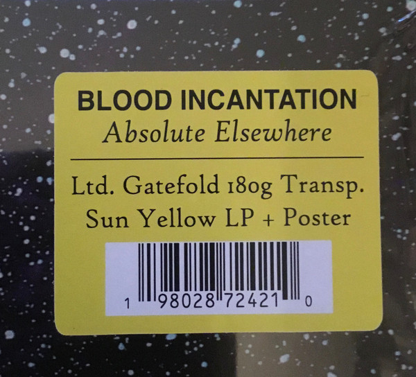 Blood Incantation – Absolute Elsewhere (Transp. Sun Yellow Vinyl ...